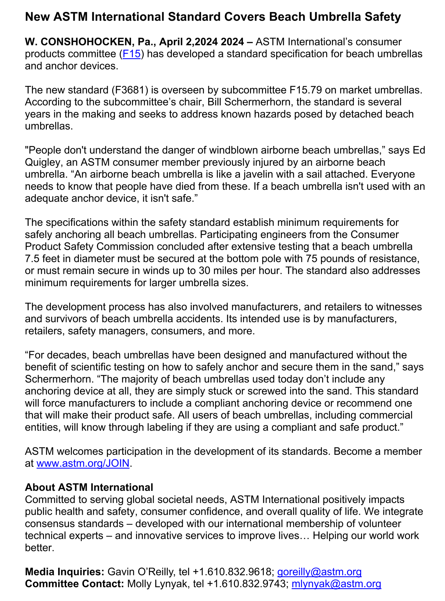beachBUB Base Complies with CPSC and ASTM F3681-24 Safety Standard ...