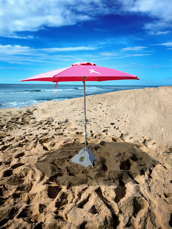 beachBUB® All-In-One Beach Umbrella System - Pink Breast Cancer ...
