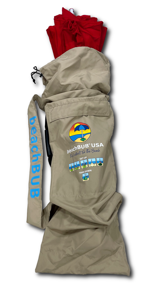 beachBUB® Complete Beach Umbrella System - Sunbrella Model – beachBUB® USA